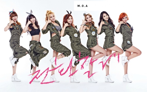 新女團M.O.A出道MV公開 - Kpopn