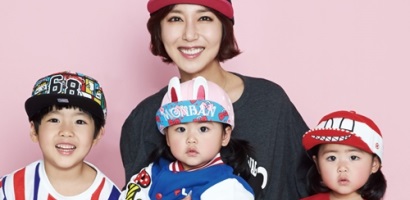 Shoo與兒女的品牌代言畫報 - Kpopn