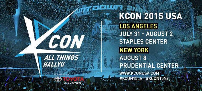 KCON 2015 USA 出演名單 - Kpopn