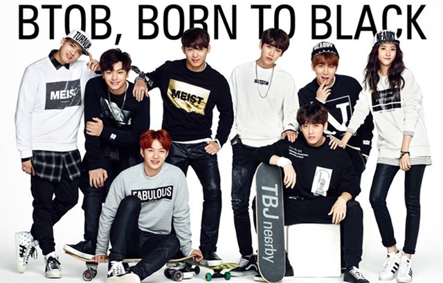 BTOB、金賽綸的 TBJ 代言畫報 - Kpopn