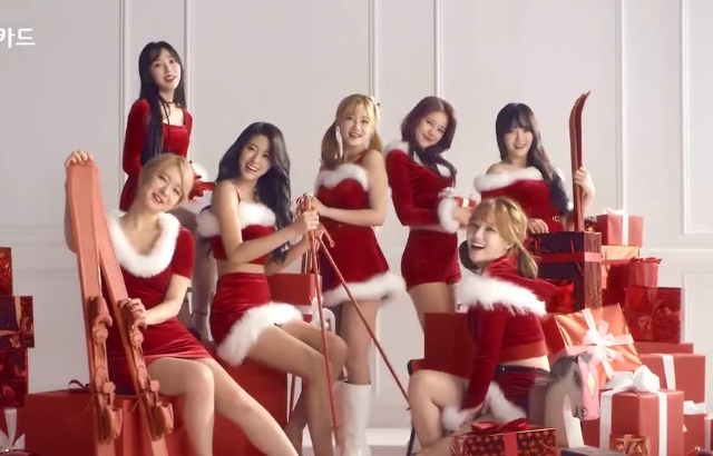 AOA 的「BC Card」廣告公開 - Kpopn