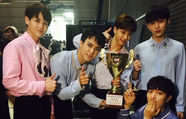 BEAST 獲《Show Champion》一位 - Kpopn