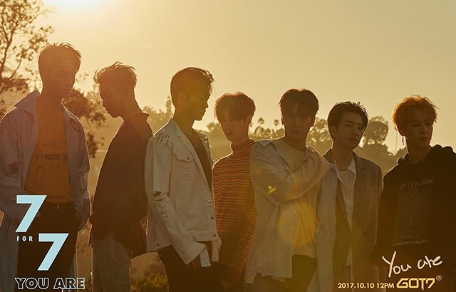 GOT7《7 FOR 7》團體概念照公開 - Kpopn