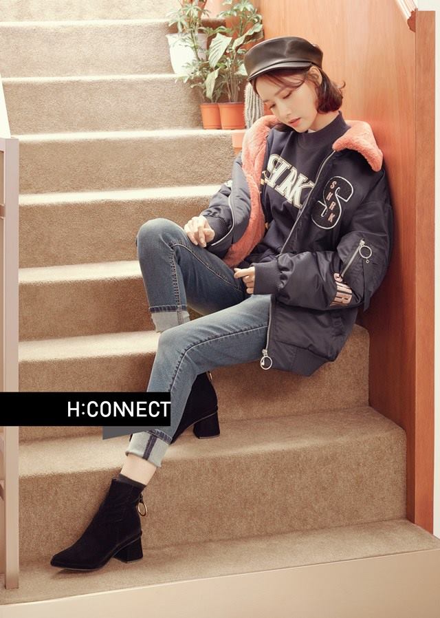潤娥 H:CONNECT 冬季復古風代言照公開 - Kpopn
