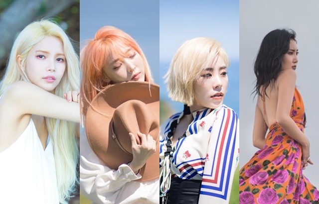 MAMAMOO《Yellow Flower》個人概念照、曲目表公開 - Kpopn