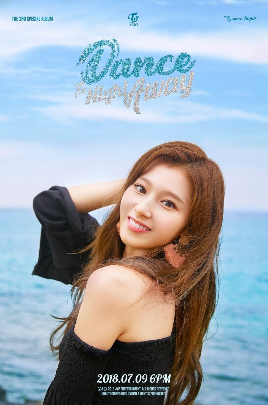 TWICE《Summer Nights》SANA、志效、MINA 第二波個人概念照 - Kpopn
