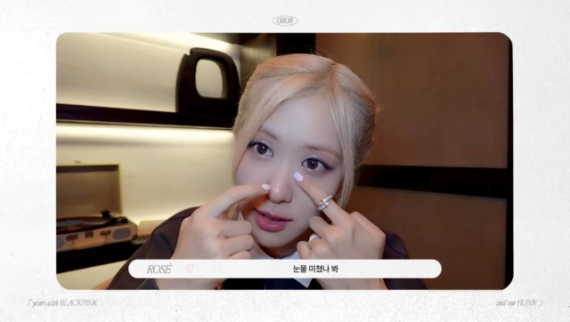 BLACKPINK 7周年Rosé哭了還被懲罰！Lisa被Jennie指控「妳一點都不關心我」 - Kpopn