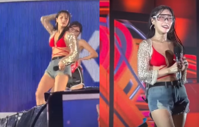 KARA性感合體登上潑水音樂節！妮可竟直接台上「激吻忙內齡智」 - Kpopn