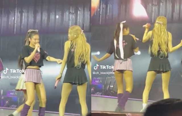 BLACKPINK演唱會Jennie跳舞太嗨！裙擺短走光引發粉絲擔憂 - Kpopn