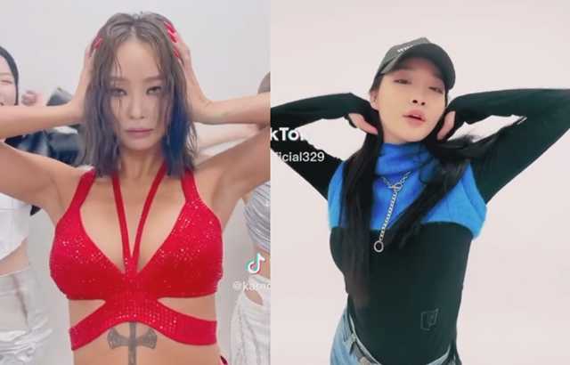 KARA舞蹈挑戰合體同為二代團的「她」 性感舞后請夏、孝琳也都來力挺 - Kpopn