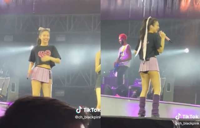 BLACKPINK演唱會Jennie跳舞太嗨！裙擺短走光引發粉絲擔憂 - Kpopn