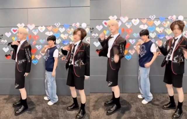 Jimin跟TXT一起跳舞意外變小隻男！影片曝光粉絲被電暈 狂誇站C位好帥 - Kpopn