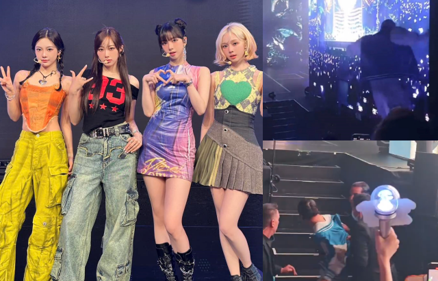 aespa狂粉演唱會暴衝上舞台！從2樓跳下來...驚險畫面全曝光 - Kpopn