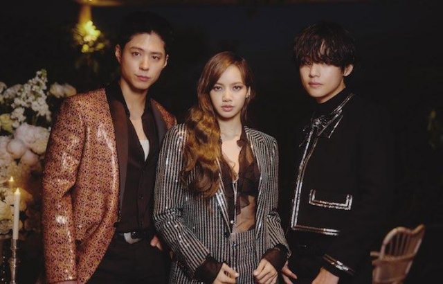 V在坎城與Lisa驚喜同框！還加碼放出多張「雙帥合體照」 - Kpopn