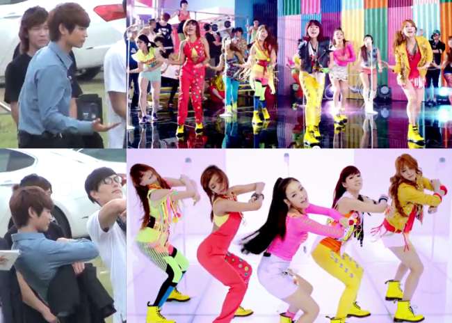 珉豪大跳 Kara 的 Step - Kpopn