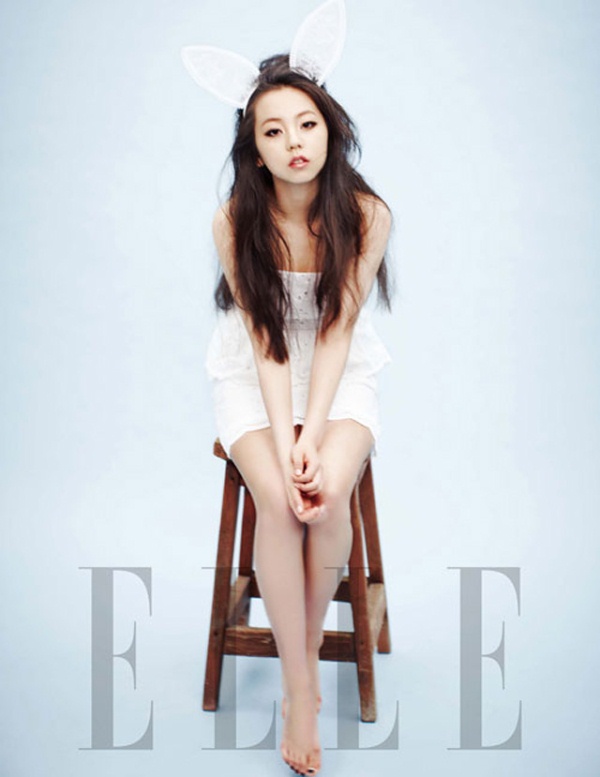 昭熙兔兔可愛登 Elle - Kpopn