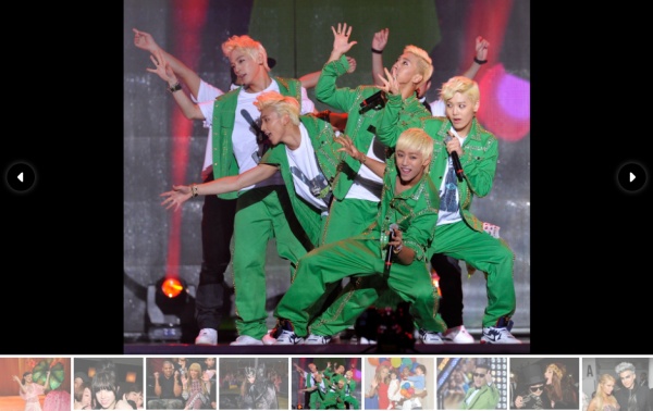 B.A.P、PSY登葛萊美獎網頁 - Kpopn