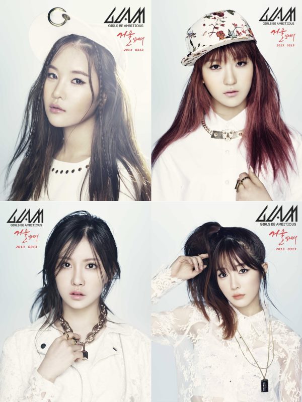 GLAM 第二波回歸預告 - Kpopn