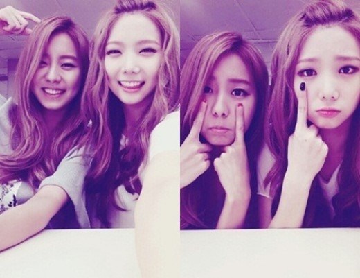 UIE 、佳恩的俏皮自拍 - Kpopn