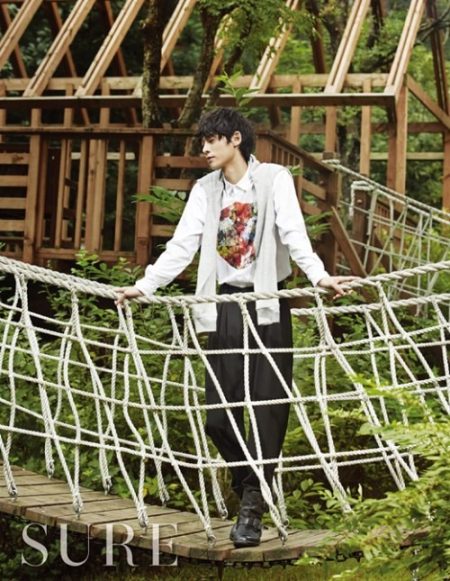 鄭俊英的清新 Sure 畫報 - Kpopn
