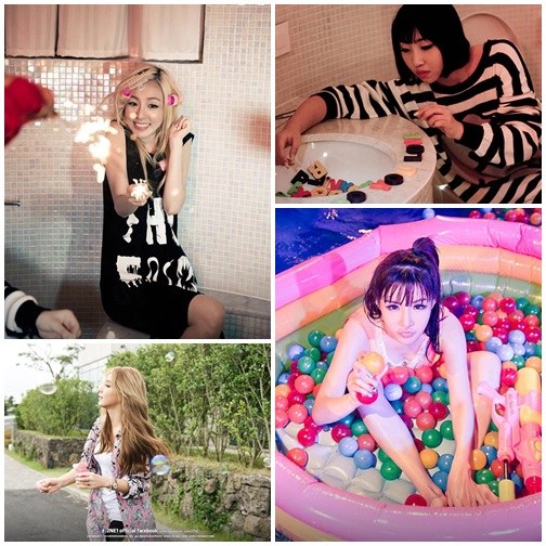 2NE1 MV 可愛花絮照 - Kpopn