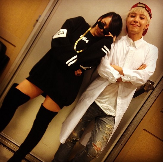 GD 和 CL 的可愛合照 - Kpopn