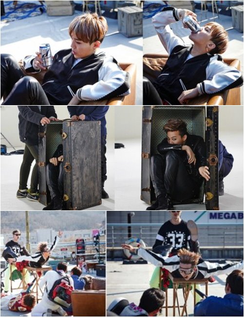 GD 啤酒廣告花絮照 - Kpopn