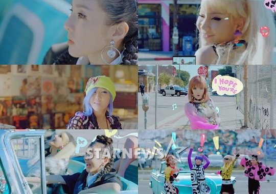 2NE1 公開兩首新歌 MV - Kpopn