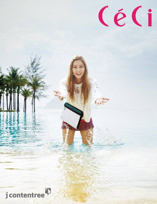 UIE CeCi 清爽度假畫報 - Kpopn