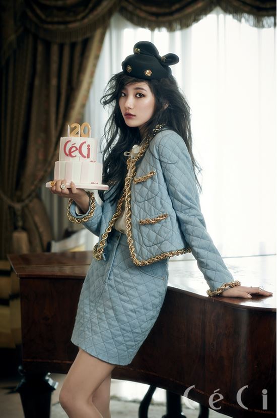 Suzy 魅惑美艷登 CeCi 封面 - Kpopn