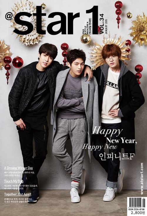 INFINITE F 登 @star1 封面 - Kpopn