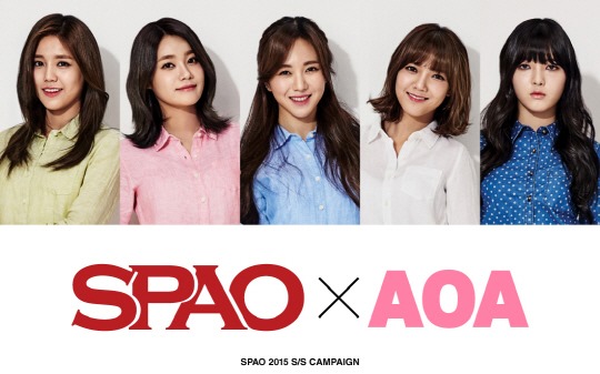 EXO、AOA 代言 SPAO - Kpopn