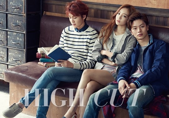 荷拉與 BTOB 的休閒畫報 - Kpopn