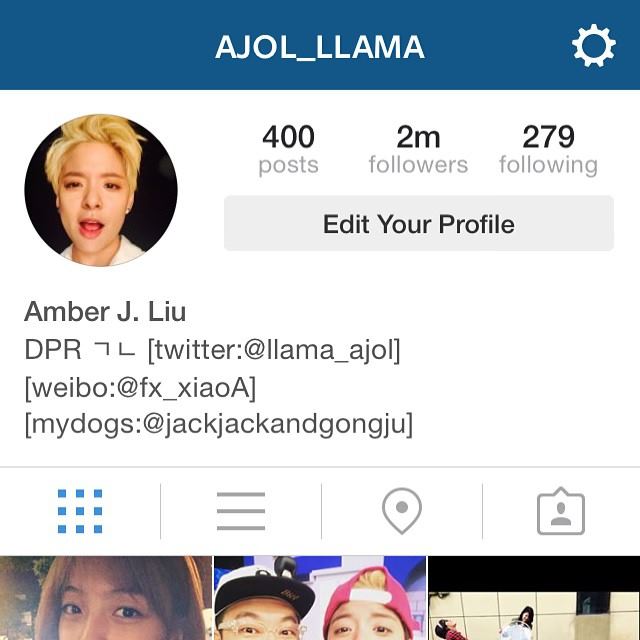 Amber IG 粉絲破兩百萬 - Kpopn