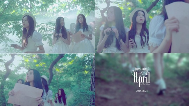 April《Dream Candy》預告 - Kpopn