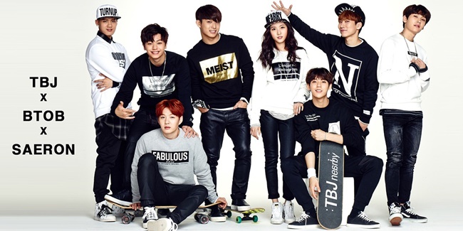 BTOB、金賽綸齊聚代言服飾 - Kpopn