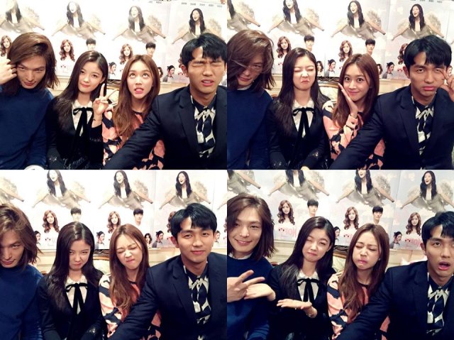 《戀愛細胞2》主演的搞怪合照 - Kpopn