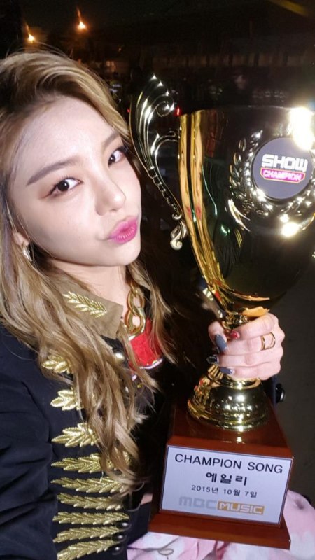 Ailee《秀冠軍》獲回歸後首個一位 - Kpopn