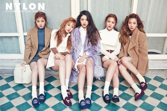 Red Velvet 的《NYLON》畫報 - Kpopn