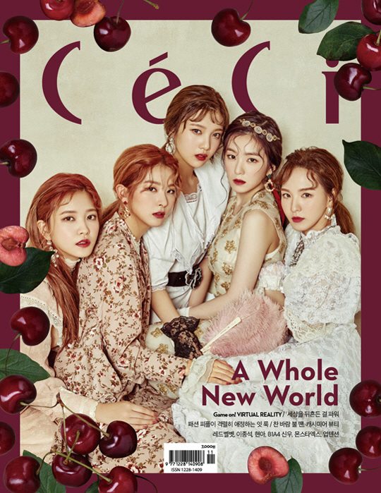 Red Velvet 復古、成熟登《CeCi》封面 - Kpopn