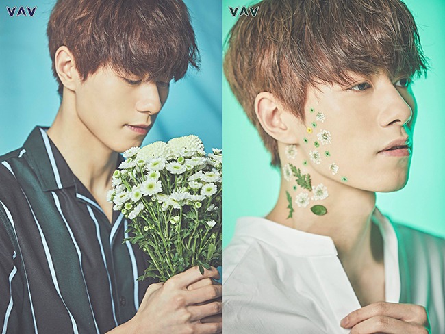 VAV《Flower》團體、個人概念照 - Kpopn