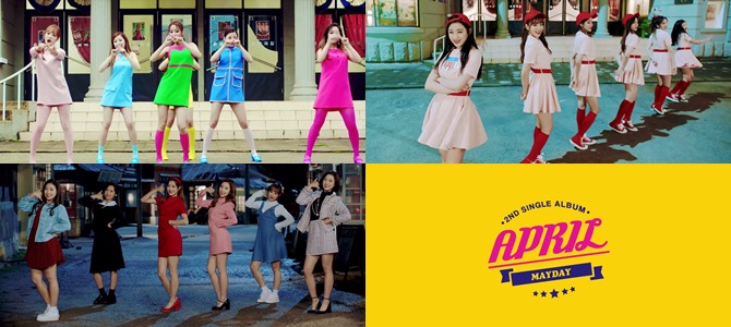 April《MAYDAY》MV、音源 - Kpopn